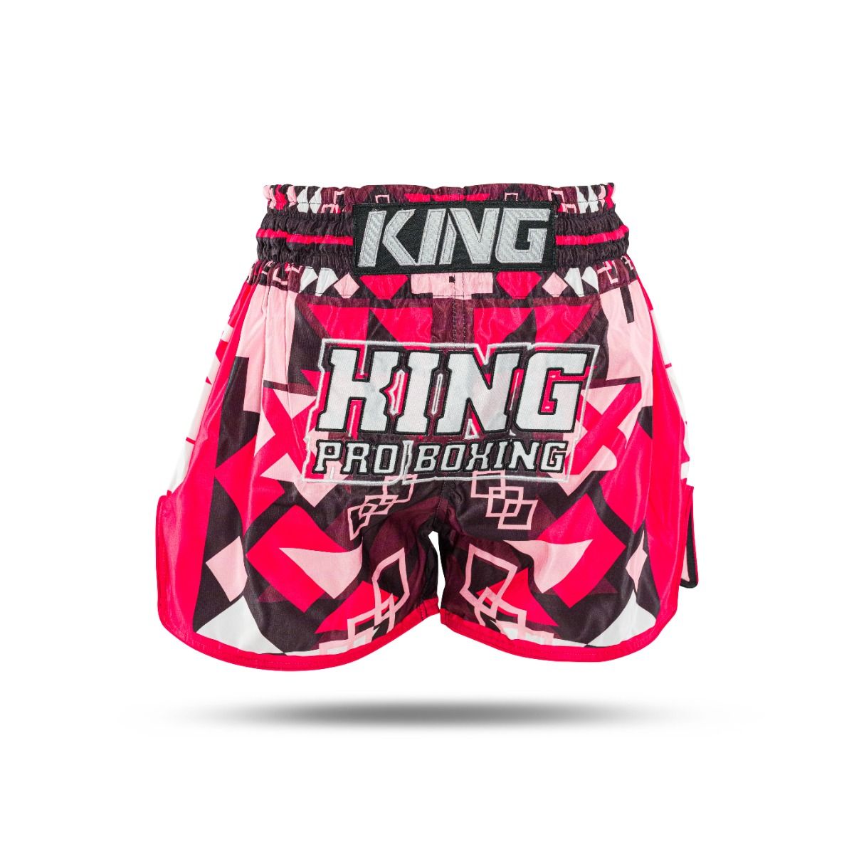 King Pro Boxing Kickboksbroekje ABSTRACT 2 - Zwart/Roze ...
