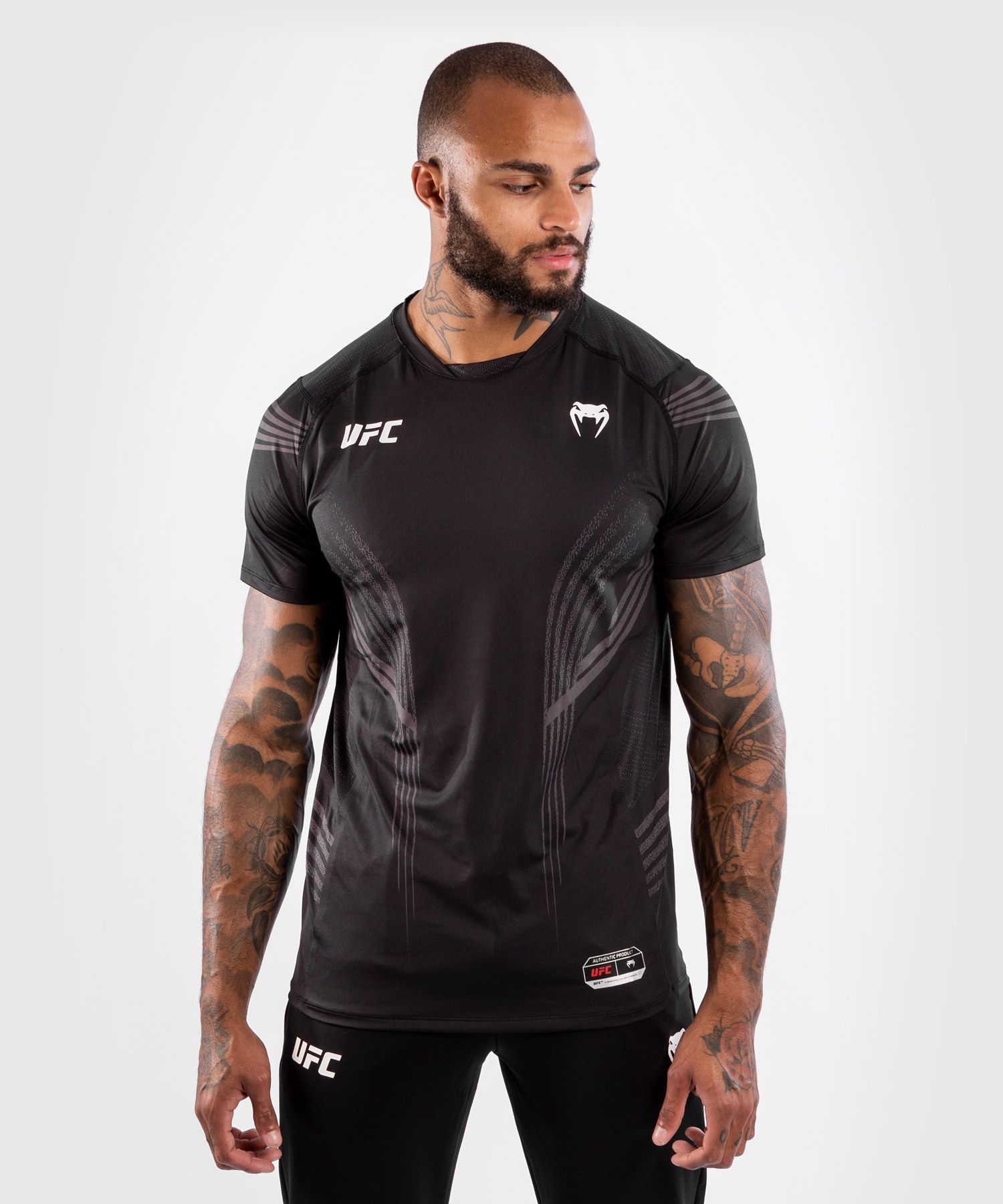 UFC Venum Authentic Fight Night Men's Walkout Jersey - Black ...